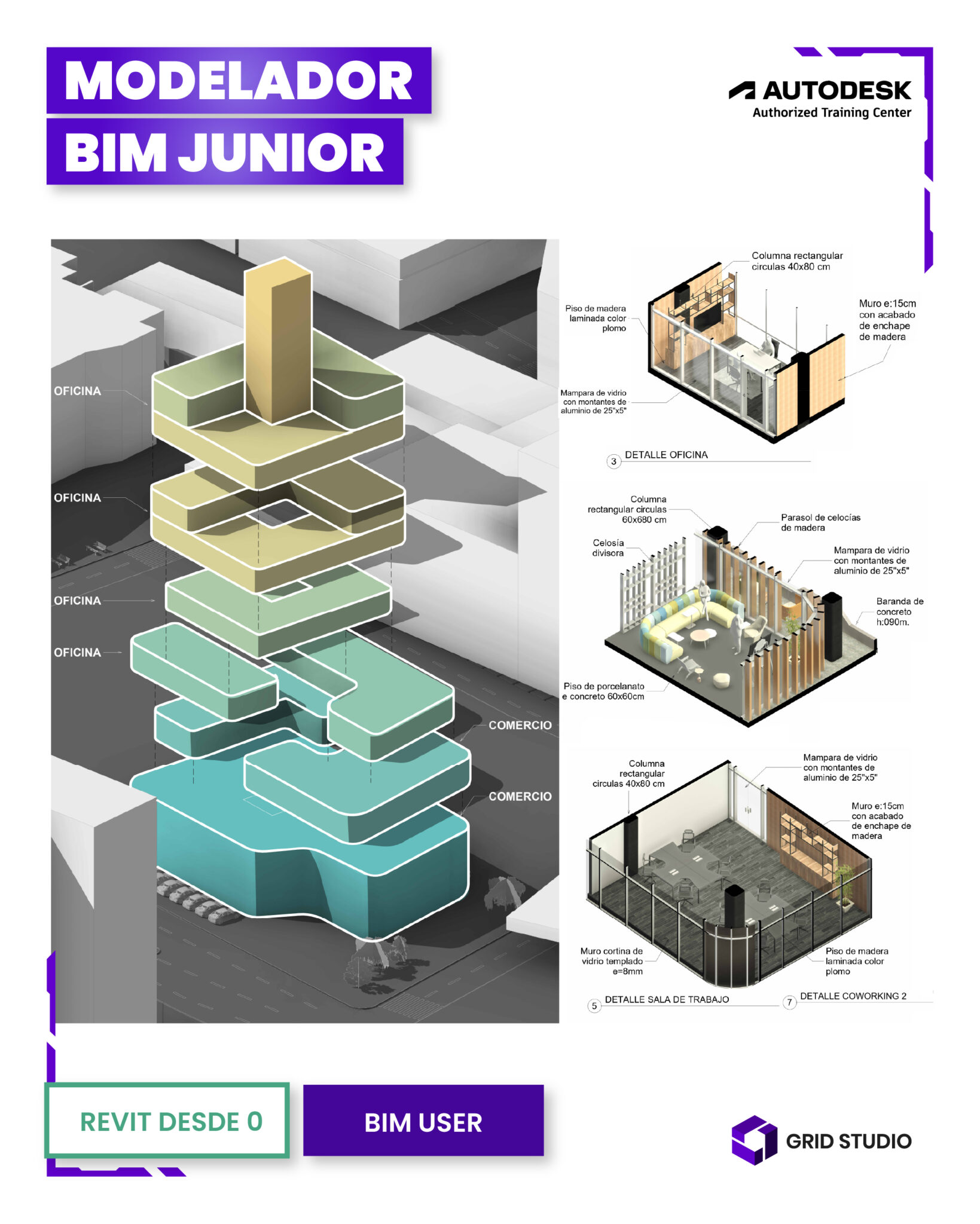 MODELADOR BIM JUNIOR - Grid Studio