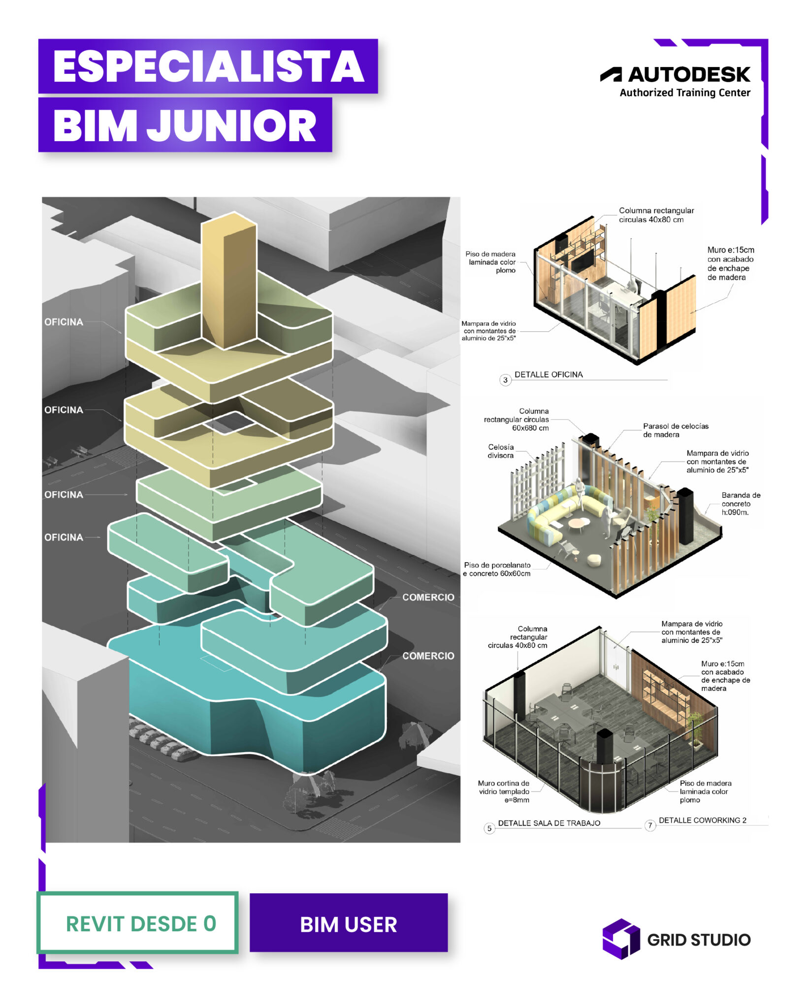 MODELADOR BIM JUNIOR - Grid Studio