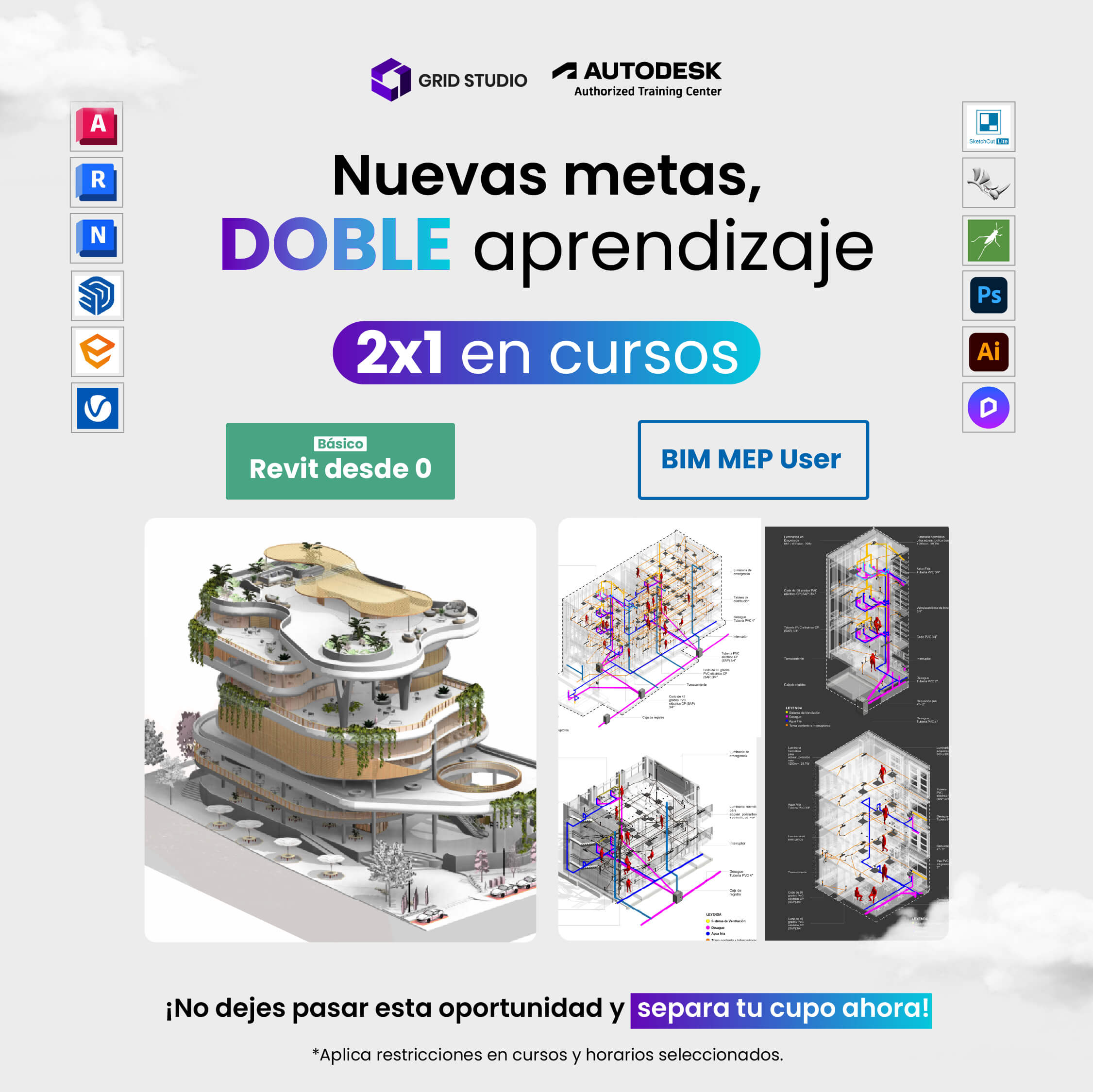 Revit desde Mixto + BIM MEP USER - Grid Studio